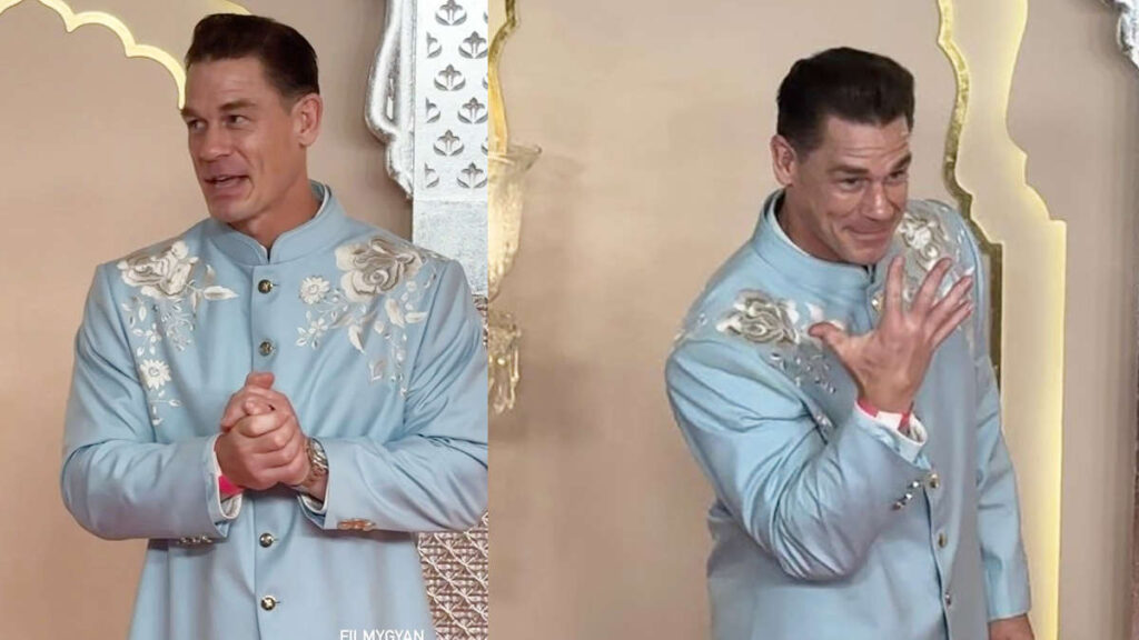 John Cena Dressed In Traditional Indian Outfit For Anant Ambani And ...