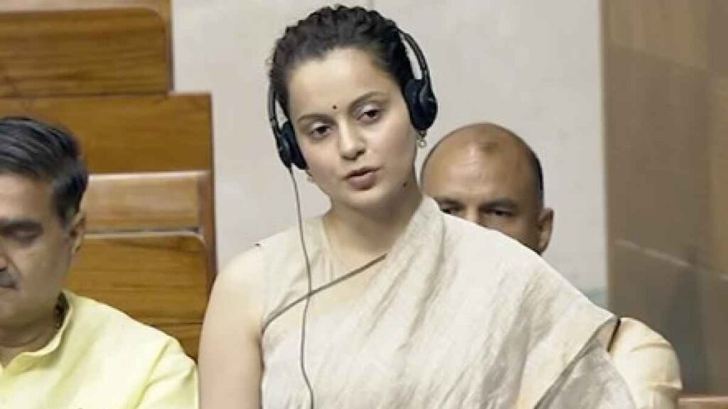 Kangana Ranaut's First Speech In Parliament Talks About The Extinction Of Himachal Pradesh's ...