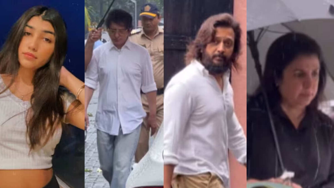 Tishaa Kumar Funeral: Bollwood Celes Pay Last Respects To Krishan Kumar ...