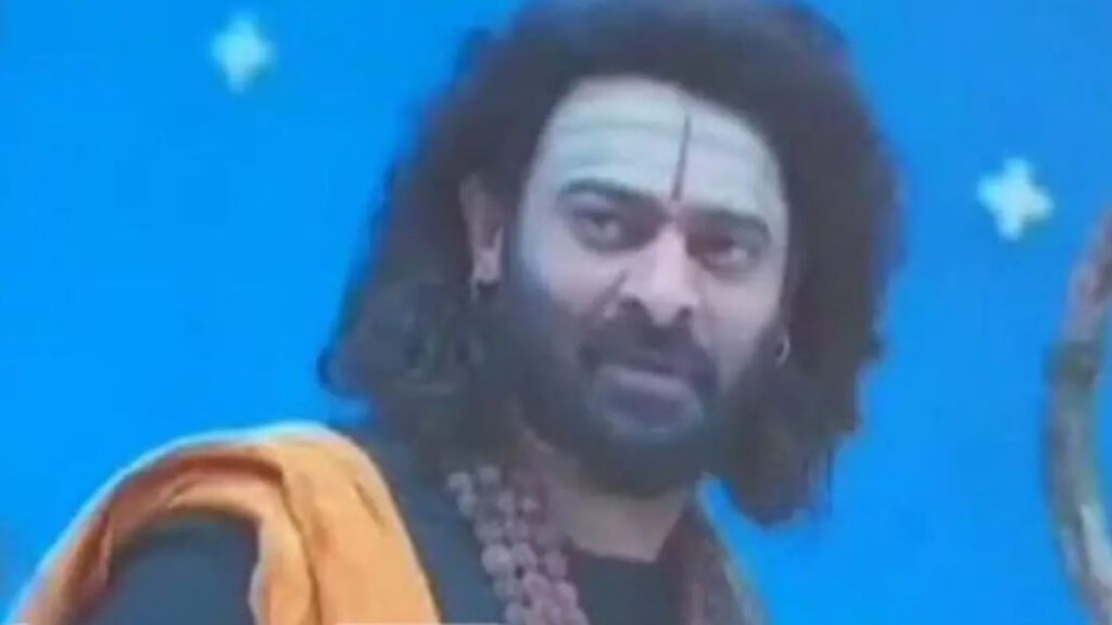 Prabhas's Lord Shiva Look Leaked From The Sets Of Vishnu Manchu's ...