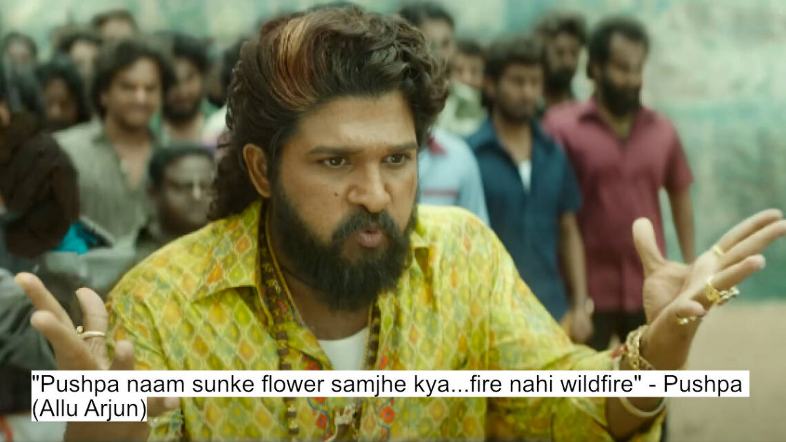 Pushpa 2 - The Rule Dialogues: Allu Arjun's Savage Dialogues In This ...