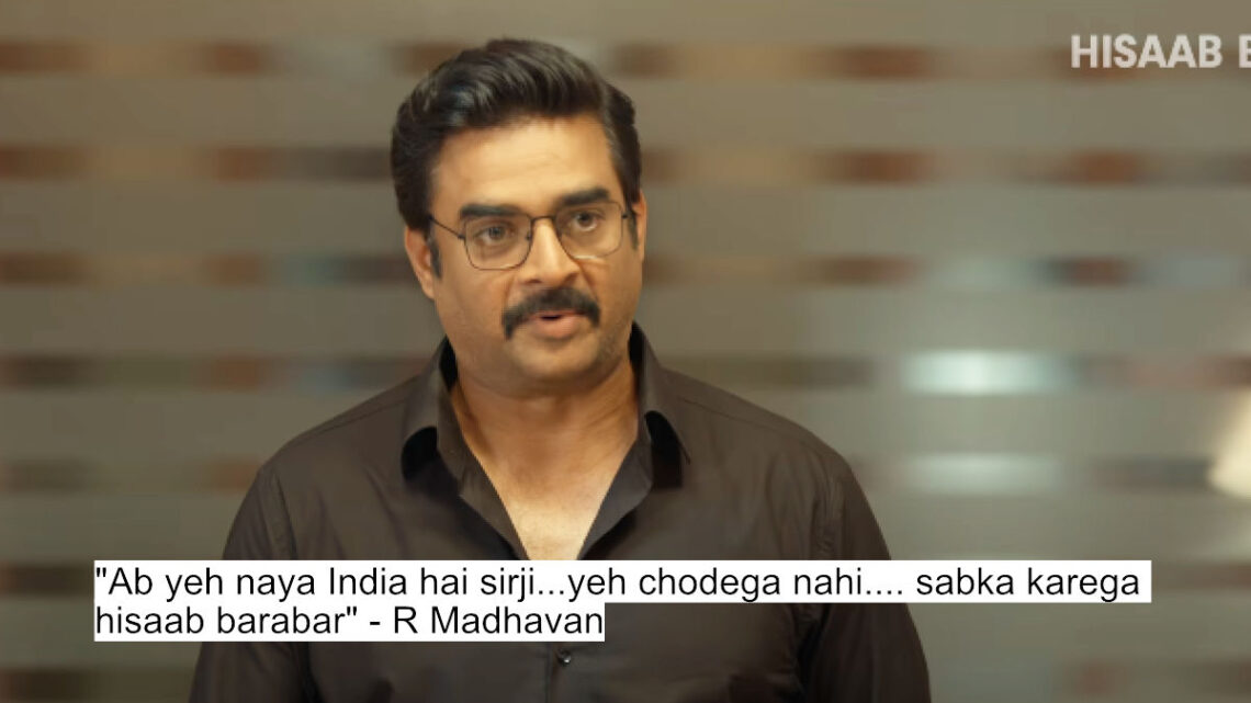 Hisaab Barabar Dialogues: R Madhavan And Neil Nitin Mukesh's Gripping ...