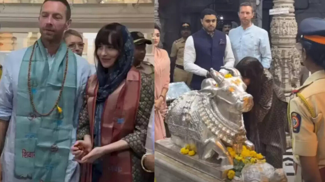 Blessings Before The Big Gig! Chris Martin And Dakota Johnson's ...