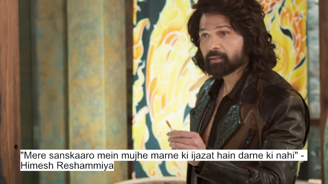 Himesh Reshammiya's Most Badass Dialogues! Badass Ravi Kumar Promises ...