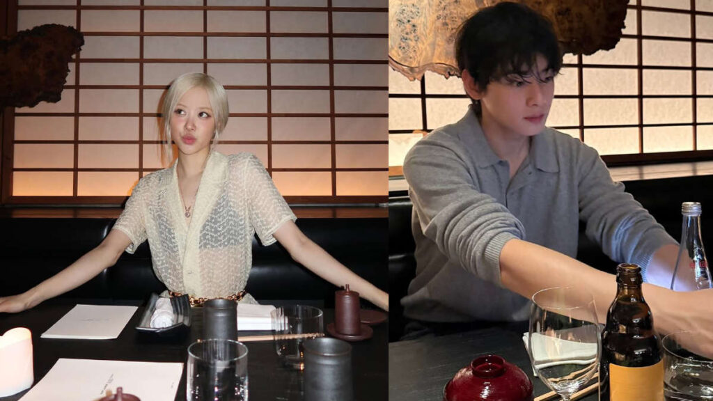 Caught In The Act? Rose And Cha Eun Woo Spotted In Same Paris ...