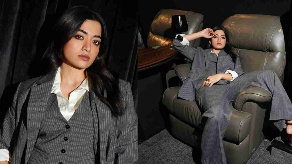 Rashmika Mandanna's Denim Jacket And Jeans Combo Will Inspire Your Next ...