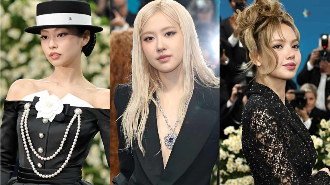 BLACKPINK's Jennie, Rose, And Lisa Slay The Met Gala 2025 Red Carpet In Tailored Fashion Tribute ...
