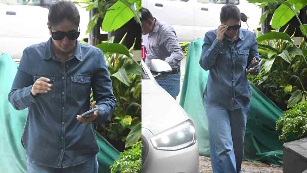 KAREENA KAPOOR'S HEARTFELT GESTURE! Attends Sunjay Kapur's Prayer Meet With Karisma And Saif Ali ...