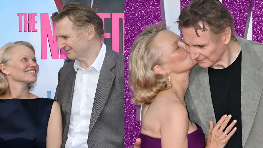Pamela Anderson And Liam Neeson's Romance Confirmed - They're Smitten With Each Other | Glamsham ...