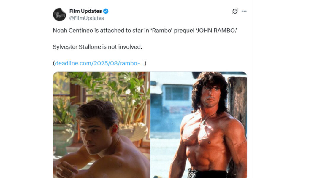 FROM HEARTTHROB TO ACTION HERO! Noah Centineo As Rambo | Glamsham.com | Since 1999