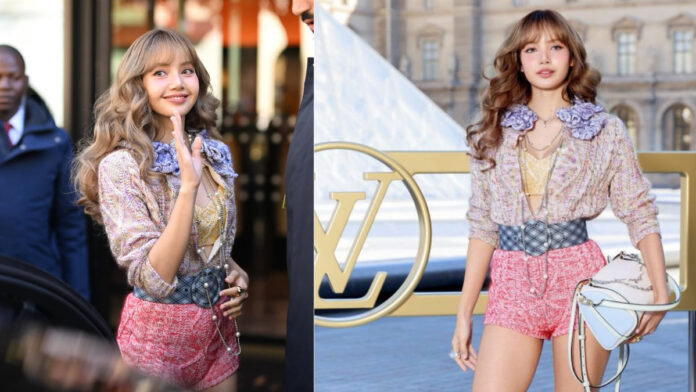 The Ultimate Fashion Moment! BLACKPINK's Lisa Attends Louis Vuitton's ...