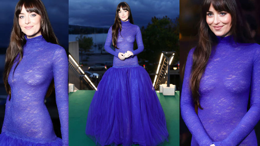 Dakota Johnson Steals The Show In Daring Outfit At Zurich Film Festival! | Glamsham.com | Since 1999