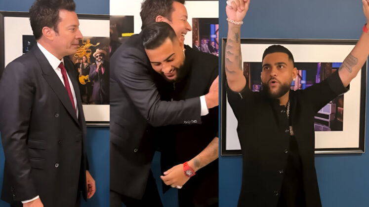 Karan Aujla Brings The House Down With Bhangra On The Tonight Show With ...