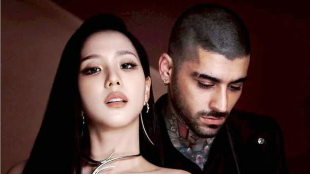 JISOO And ZAYN MALIK - EYES CLOSED Song Lyrics