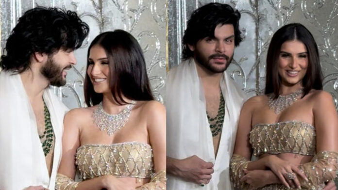 Tara Sutaria And Veer Pahariya's PDA Moment At Manish Malhotra's Diwali ...