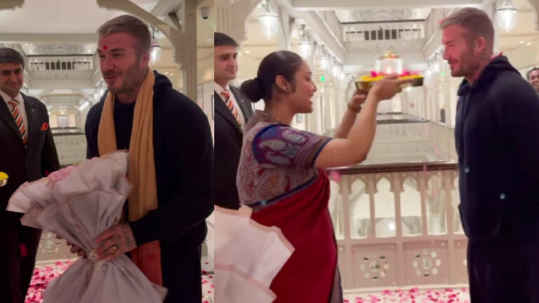 Football Royalty Meets Indian Hospitality: David Beckham's Mumbai Visit