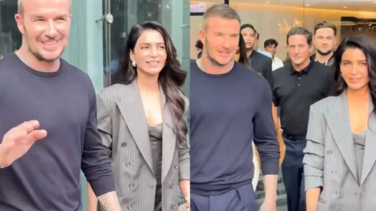 Samantha Ruth Prabhu's Sweet Hug With David Beckham Will Melt Your Heart