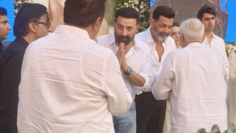 Sunny Deol, Bobby Deol's Emotional Tribute To Dad Dharmendra Will Leave ...