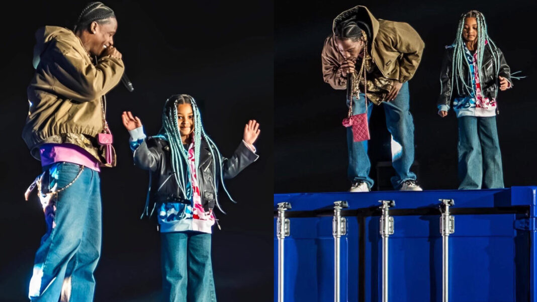 Daddy’s Girl! Travis Scott’s 7-Year-Old Stormi STEALS The Tokyo Show