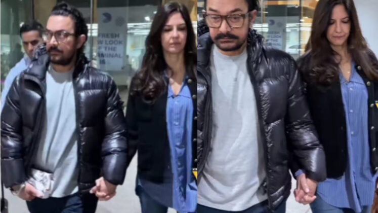 Aamir Khan And Gauri Spratt's Airport Romance Will Make Your Day