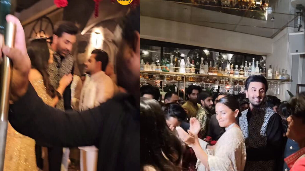 Alia Bhatt And Ranbir Kapoor Dance Like Nobody's Watching At Friend's ...