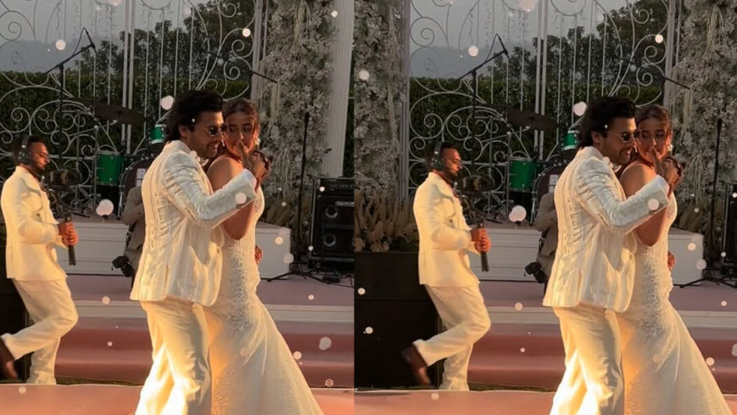 Nupur Sanon And Stebin Ben's Romantic Dance To Bruno Mars And Lady Gaga ...