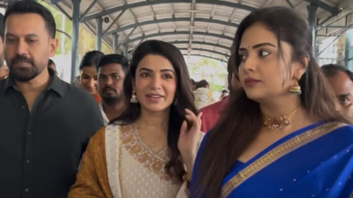 Samantha Ruth Prabhu's Temple Visit With Raj Nidimoru Sparks Buzz Online